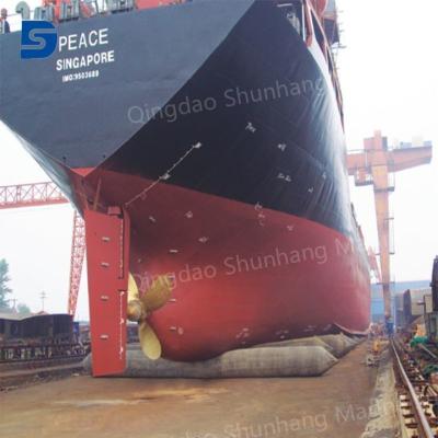 China Inflatable Marine Ship Rubber Airbags With Length 5-24m Free Accessories Include for sale