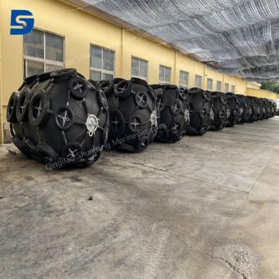 China Marine Docking Yokohama Rubber Fender with 24 Monthes Guarantee and Tire Chian Net According To The Requirement for sale
