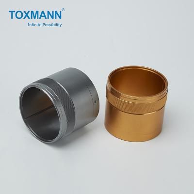 Cina Il CNC del cilindro AL6061 lavora il trattamento al tornio dell'ossidazione anodica dei pezzi meccanici in vendita