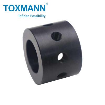 China Partes de usinagem de torno CNC de precisão e tecnologia de tratamento de escurecimento de superfície à venda