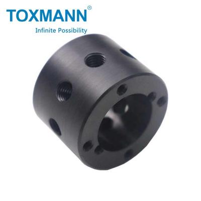 China Partes de usinagem de torno CNC de precisão e tecnologia de tratamento de escurecimento de superfície à venda
