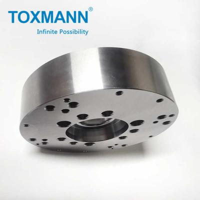 Cina OEM custom CNC parts, stainless steel bearing steel cover precision CNC lathe parts in vendita