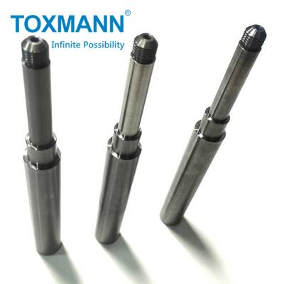 Cina High Quality CNC Machining Metal Shafts OEM ODM Custom Steel Extension Rod CNC Lathe Processing Parts in vendita