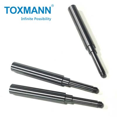Cina High Quality CNC Machining Metal Shafts OEM ODM Custom Steel Extension Rod CNC Lathe Processing Parts in vendita