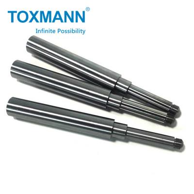 Cina High Quality CNC Machining Metal Shafts OEM ODM Custom Steel Extension Rod CNC Lathe Processing Parts in vendita