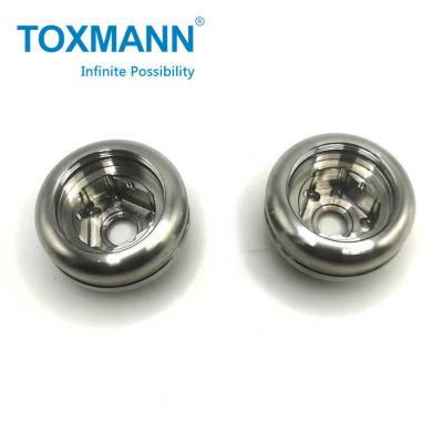 중국 맞춤형 스프링 커플링 금속 벨로 클램프 타입 스프링 유연 셰프트 커플링 CNC 톱니 가공 부품 판매용