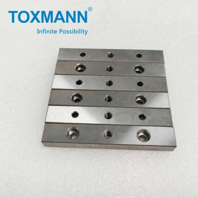 China Standard Tapered Pins Interlock Mould Parts Layering Locating Clamp Blocks for sale