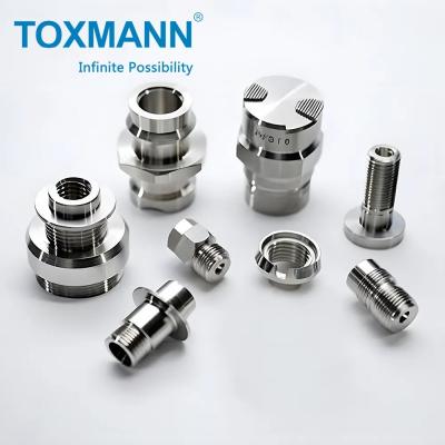 China Custom CNC Machining Screw Part High Precision Aluminum Stainless Steel Screws CNC Machining Service CNC Steel parts for sale