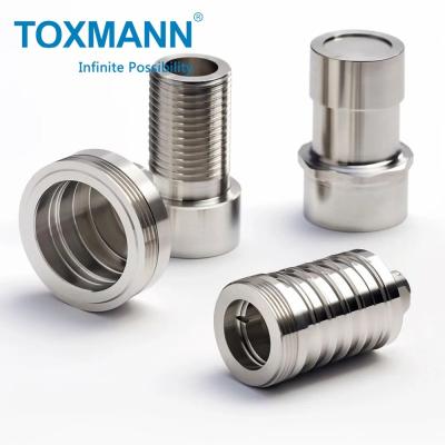 China Custom CNC Präzisionsbearbeitung Service Custom Präzisionsproduktmontage Metallteil OEM CNC Edelstahlteil zu verkaufen