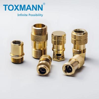 China Custom Precision CNC Bewerking Koper Brons Assembly Deel CNC Fressage Draaien Messing onderdelen Service Te koop