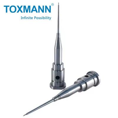 China OEM Mold Parts direct mechanical parts end piece core vent Measuring tools service CNC machining Serviço de ferramentas de medição de válvulas à venda