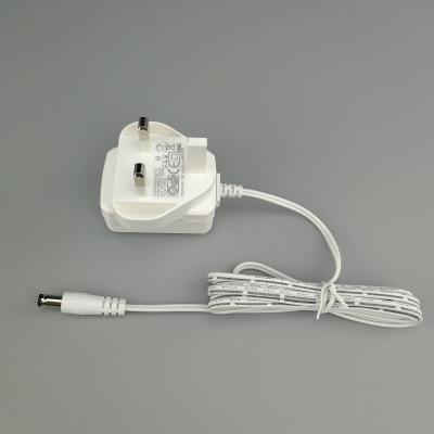 China 12V1A 12V 1A Universal AC DC Power Adapter CE GS RoHS For CCTV / Banknote Counter for sale