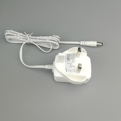 China Mass Power Wall Plug AC DC Power Adapter 24V 0.7A 12 V 1A 5V 2A Customize Logo for sale