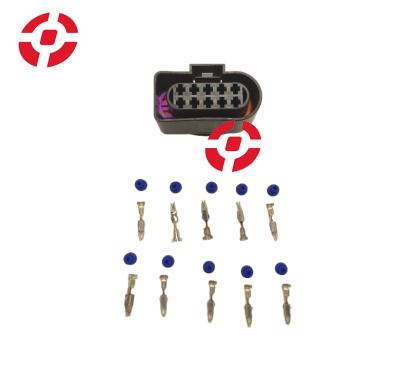 Cina Collegamenti per l'impalcatura dei fili automatici Collegamento per il sensore di temperatura automatico 1 set 10 pin Collegamento idroreflessibile automatico da 3,5 mm Valvola di deflazione Collegamento per fari alogeni 6R0973735 in vendita