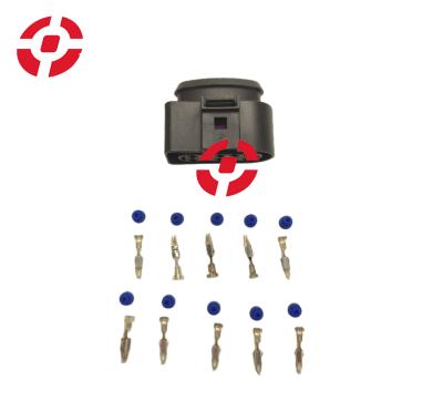 Cina Collegamenti per l'impalcatura dei fili automatici Collegamento per il sensore di temperatura automatico 1 set 10 pin Collegamento idroreflessibile automatico da 3,5 mm Valvola di deflazione Collegamento per fari alogeni 6R0973735 in vendita