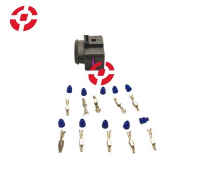 Cina Collegamenti per l'impalcatura dei fili automatici Collegamento per il sensore di temperatura automatico 1 set 10 pin Collegamento idroreflessibile automatico da 3,5 mm Valvola di deflazione Collegamento per fari alogeni 6R0973735 in vendita