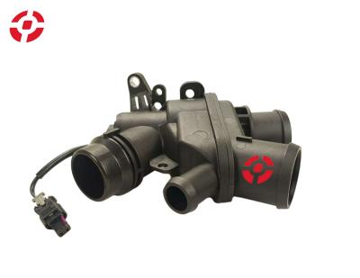 China Automotive Thermostat unit for Land Rover Engine Cooland Thermostat Kit LR117568 Aluminum Thermostat Housing with Sensor and gasket for sale