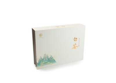 Cina Vendita al dettaglio d'imballaggio del tè di carta del magnete delle scatole di cartone di stoccaggio dell'alimento di timbratura di oro in vendita