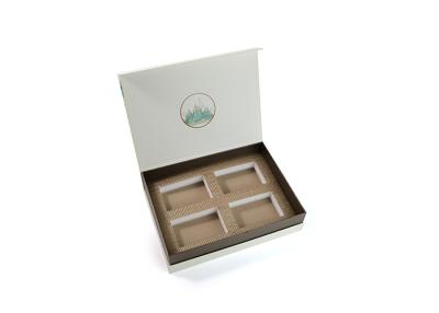 Cina Vendita al dettaglio d'imballaggio del tè di carta del magnete delle scatole di cartone di stoccaggio dell'alimento di timbratura di oro in vendita