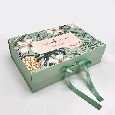 Cina Stoccaggio d'imballaggio pieghevole verde chiaro Matt Paper For Skin Care del cartone della scatola in vendita