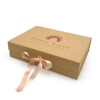 China Brown Foldable Packaging Box Small Cutomized For Face Cream for sale