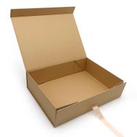 China Brown Foldable Packaging Box Small Cutomized For Face Cream for sale