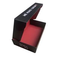 China Double Printed Apparel Packaging Box Custom Paper Foldable Corrugated for sale