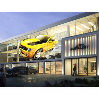 China P2.6-5.2 Glass Transparent LED Window Display Indoor High Brightness for sale