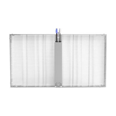 China painel de exposição transparente P3.91-7.8 do diodo emissor de luz de 1000x1000mm que anuncia o vidro exterior à venda