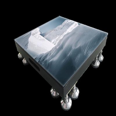 China 3D Interactive Floor LED Display Screen High Refresh P3.91 Waterproof for sale