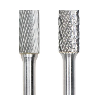 China SB Zylindrisch mit Endgeschnittenen Carbide Burrs 19mm Schnitt Dia mit 6mm Schank Dia Carbide Drehfiles zu verkaufen