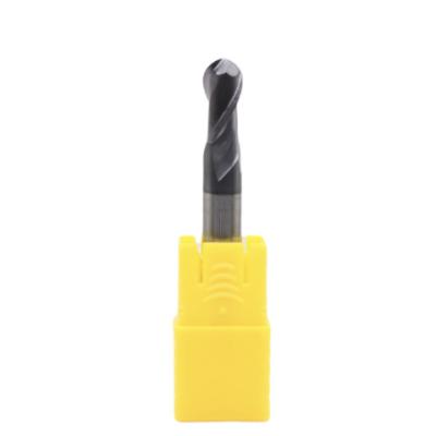 Китай Диаметр ствола 6 мм R3*6*12*6*50 2 Флейты Шаровой конец мельницы AITiN Покрытый для углеродной стали Сплав стали Нержавеющей стали Литой железный продается