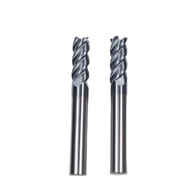 Китай 20 мм Диа 20*45*20*100 AITiN Черное Нано покрытие 4 Флейта Карбид квадратный конец мельницы для стали литого железа продается