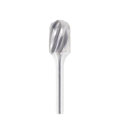 China C-Form Aluminium-Cut-Carbide-Burr 12mm*25mm mit 6mm-Schackdia. Kugelnase-Zylinder-Carbide-Burr zu verkaufen