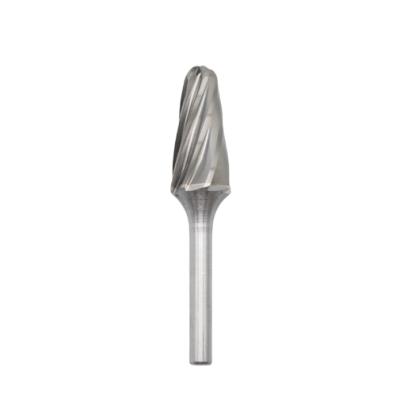 China F Tree Radius End Tungsten Carbide Burr 16mm*25mm Aluminum Cut Die Grinder Deburring Bits for sale