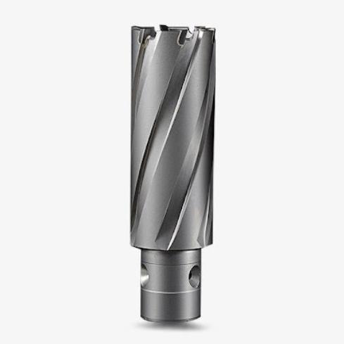 Quality 60mm Cut Dia X 100mm Cut Depth TCT Annular Cutters 18mm Fein Quick In Shank Carbide Tipped Cutter for sale