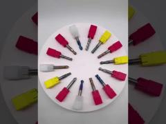 5mm flautas curtas extrema longa terminação moinho de canto raio terminação moinho TiAISiNX revestido Carbide terminação moinho