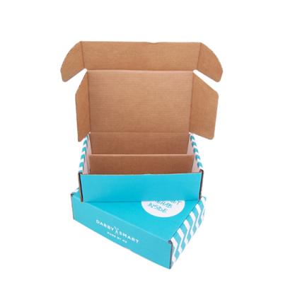 China Tuck Top Mailing Corrugated Shipping Box with Custom Color Printing for sale