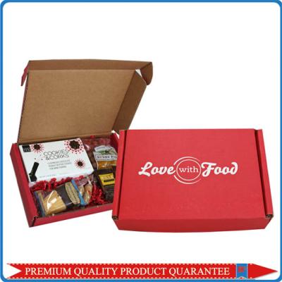 China Candy Food Corrugated Mailing Box for sale