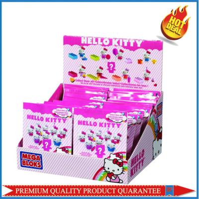 China Shiny Glossy Lamination Color Printing Corrugated Display Box Made of Paper for sale