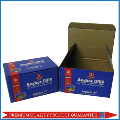 China Strong Material Corrugated Color Paper Box for Screw Packaging China for sale