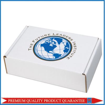China high quality corrugated shipping box with custom color artwork LOGO CMYK print for sale