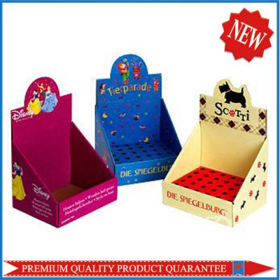 China high quality corrugated display box package box with custom logo artwork print for sale