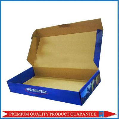 China oem color print corrugated packaging box for mailing carton online stores for sale