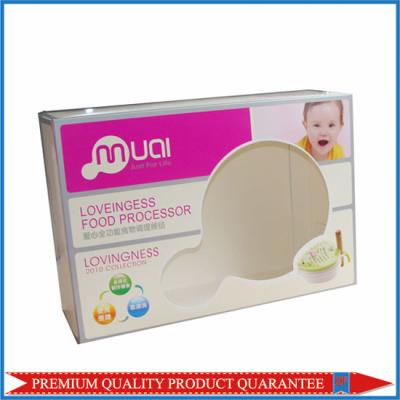 China reverse tuck end paper custom color box shiny glossy lamination color print for sale