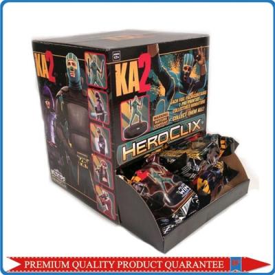 China Fashion Design Corrugated Cardboard Paper Display Box with Front Display for sale