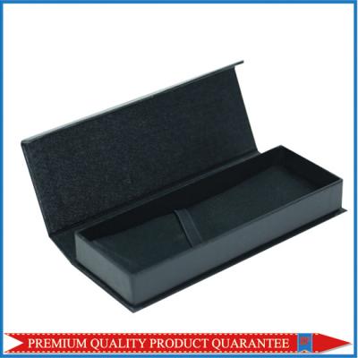 China High Quality Matte Black Color Print Paper Gift Chipboard Box for Pen for sale