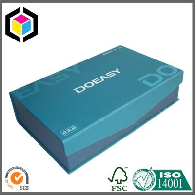 China Magnetic Closure CMYK Matte Color Custom Design Paper Cardboard Gift Box for sale