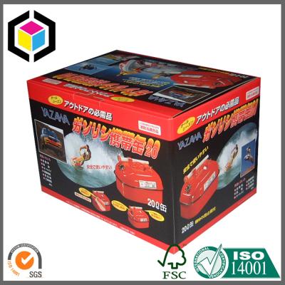 China Heavy Duty RSC Offset Print Color CMYK Corrugated Cardboard Packaging Box for sale