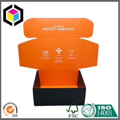 China Tuck Top Mailing Corrugated Cardboard Packaging Box for Shipping Use for sale